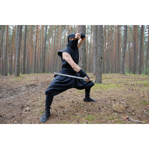 Tattsuke-bakama (igabakama) - traditional ninja and samurai battle trousers